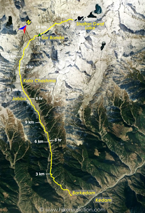 Shaitan Gwat Lake Trek Guide: Hikers Junction